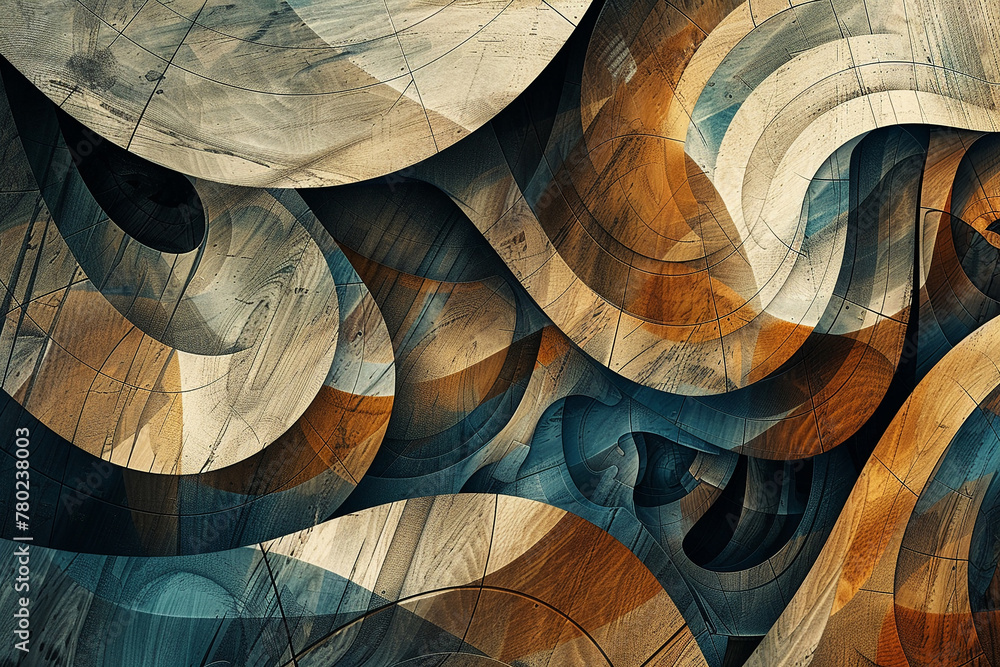 Explore abstract patterns and shapes for the background. How can we ...