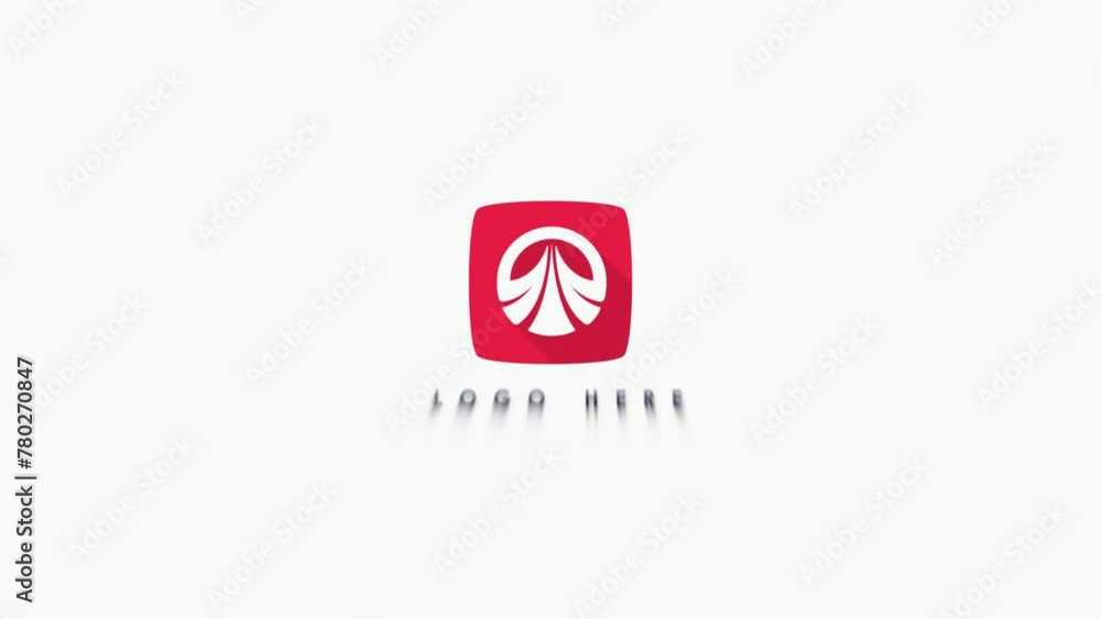 simple logo reveal. 2d and 3d, presentation, logo, intro, 3d trendy ...