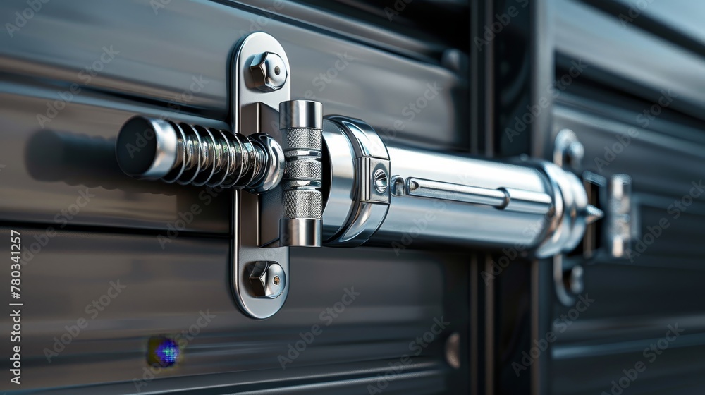 Zoomed-in on an inspired and innovative latch and hasp design for ...