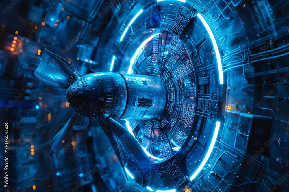 AI technology used to optimize wind farm efficiency, Hyper-realistic ... AI technology used to optimize wind farm efficiency, Hyper-realistic ...