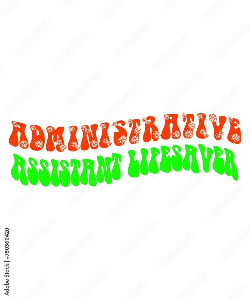 Administrative Assistant Retro Svg, Administrative Assistant Svg ...