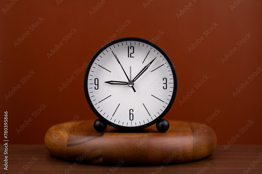 Time hand shows standing time. High quality studio photo of a clock ...