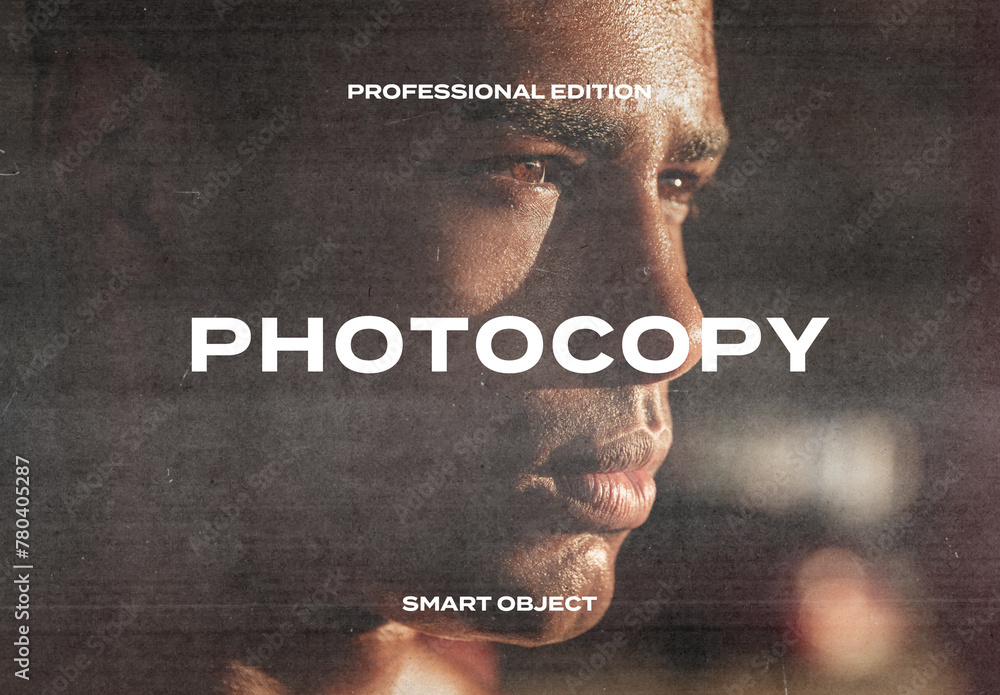 Photocopy Risograph Grain Film Frame Photo Effect Paper Texture ...