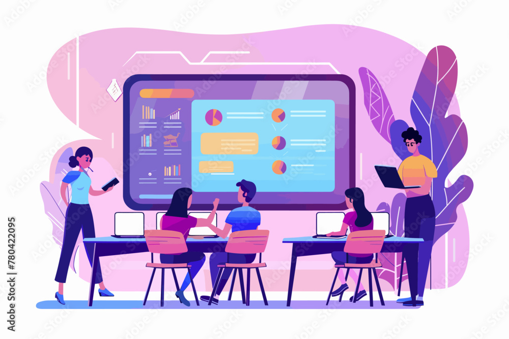 Blended Learning Approach In Modern Classroom Combining Online Lessons