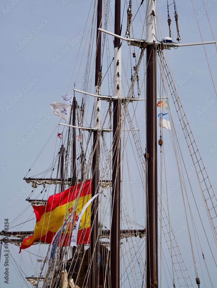 The Pascual Flores is pailebote or goleta ship build in 1917 as part of ...