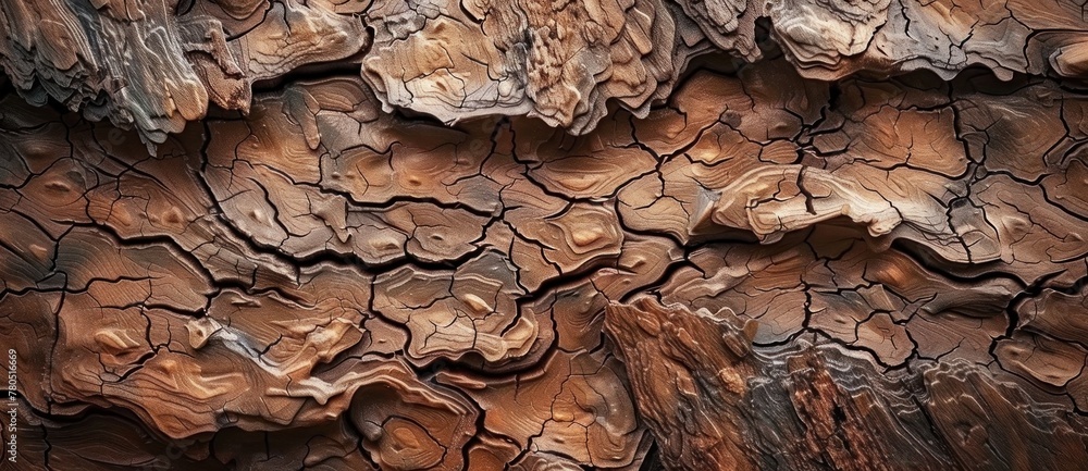 Ultra-Realistic Ancient Tree Bark Texture Unveiled Generative AI Stock ...