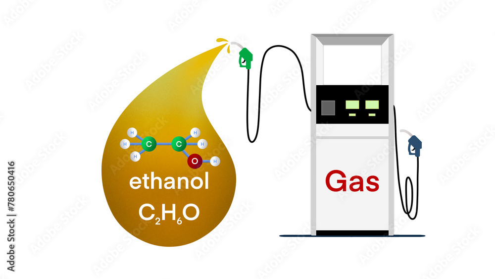 ethanol is a chemical compound, A simple alcohol with the chemical ...