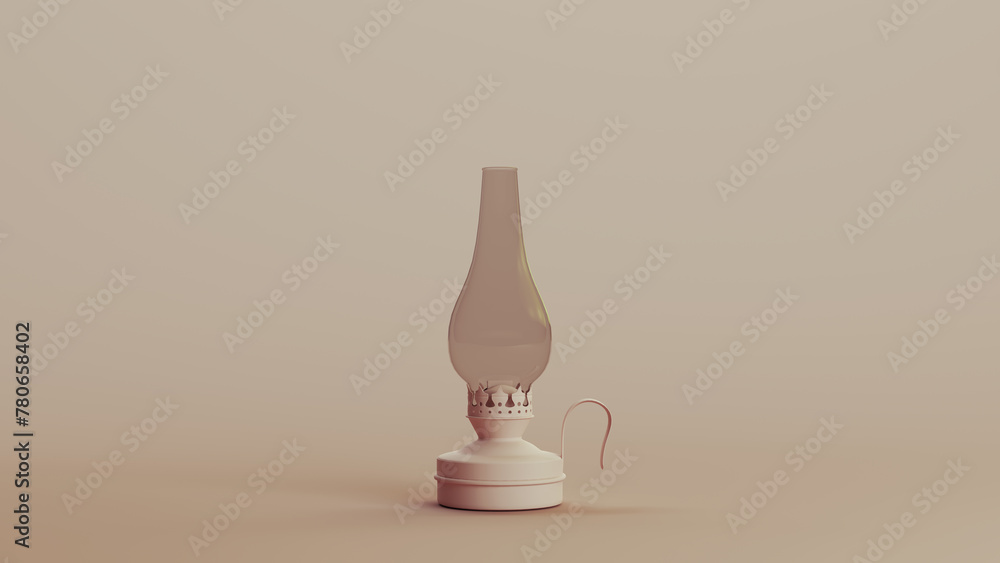 Gas lamp gaslight oil gas lamp neutral backgrounds soft tones beige ...