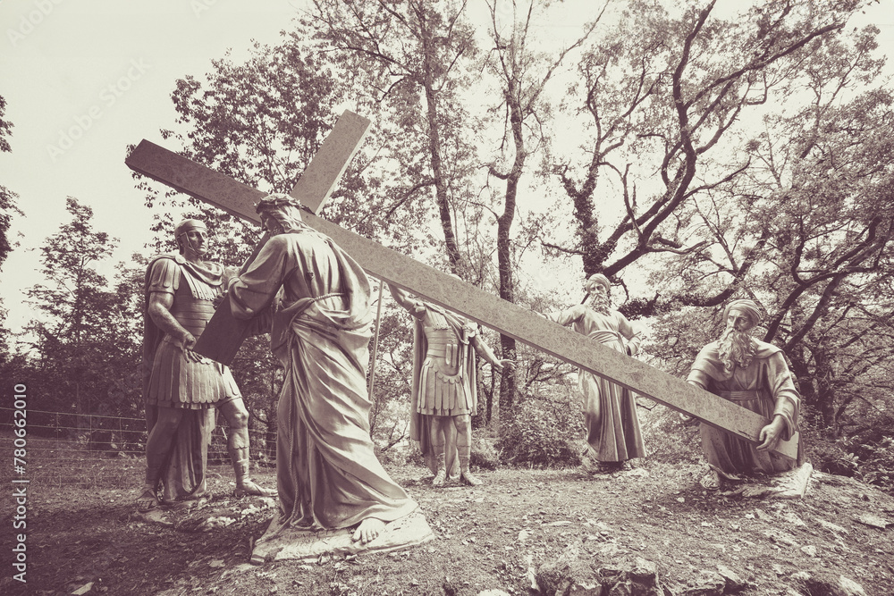 The Way of the Cross - The sanctuary of Our Lady of Lourdes - France ...