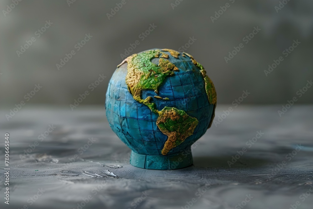 Graduation Cap with Earth Globe Design for Global Business and ...