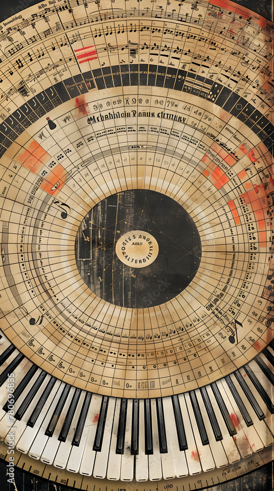 Comprehensive Circular Chart of Music Theory, Illustrated and Detailed ...