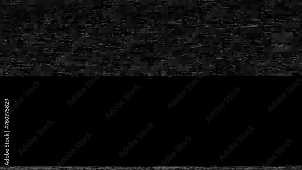 VHS background with moving lines and distortion. Distortion, Fuzzy ...