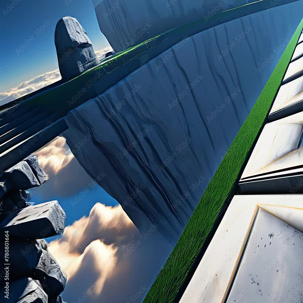 Ancient megalithic civilization on an unknown Earth-like planet ...
