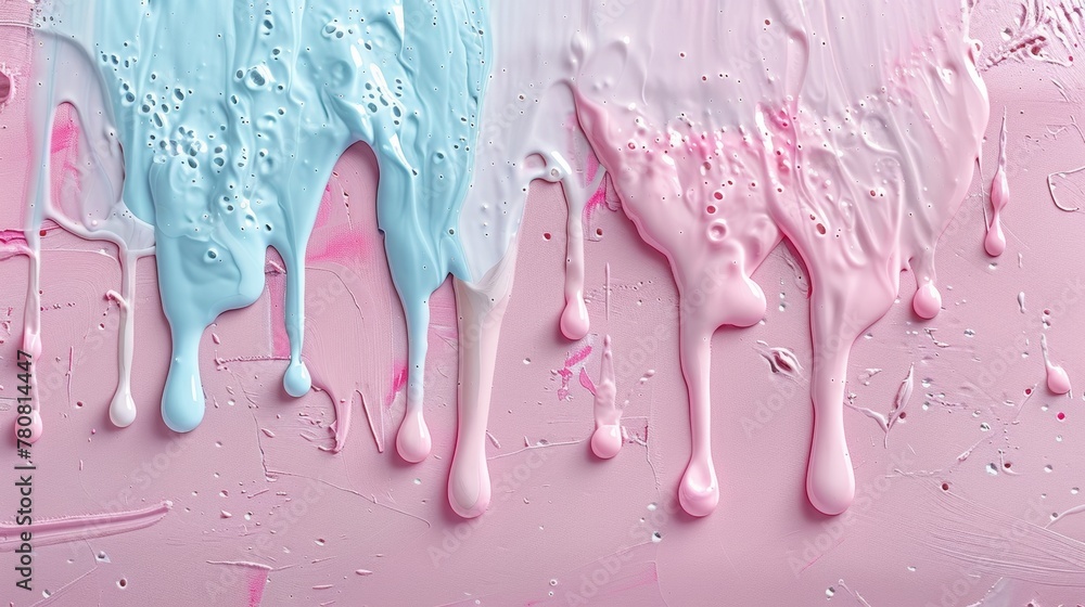 Dynamic pastel splash on World Milk Day: Milk's fluidity and essential ...