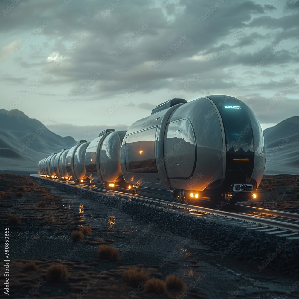 Hyperloop cargo systems revolutionizing industrial logistics, ultrafast ...