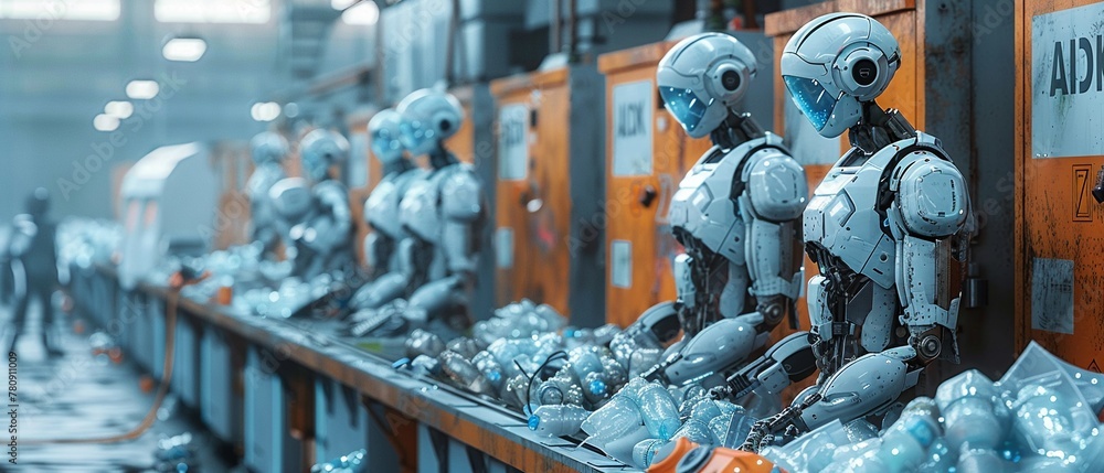 Recycling processes in a world driven by artificial intelligence, with ...