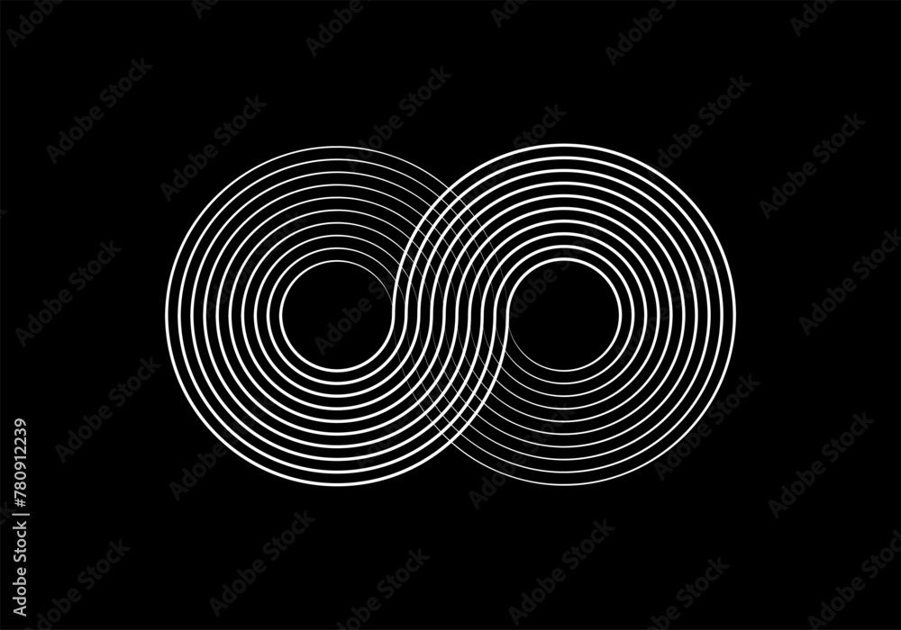 Speed lines in circle form. Radial speed Lines in Circle Form. Black ...