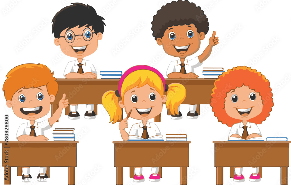 Art & Illustration | Student, Children class cartoon illustrations ...