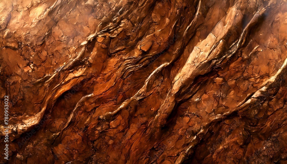 bronze copper clay brown paint texture seamless pattern background ...