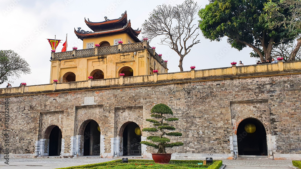 South Gate (Also Called Doan Mon) Of Thang Long Imperial Citadel ...