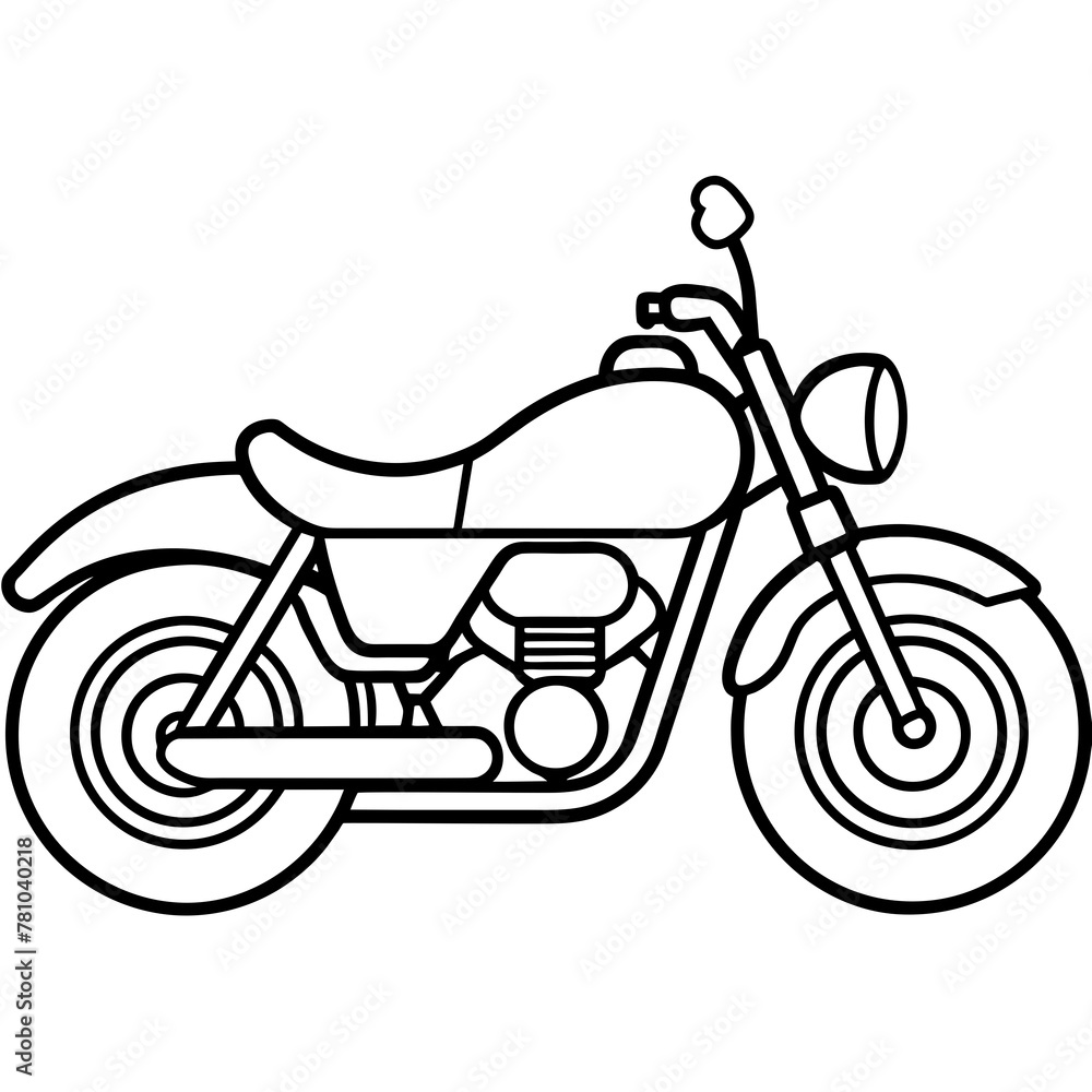 Rev Up Your Designs with High-Quality Motorcycle Vector Illustrations ... Rev Up Your Designs with High-Quality Motorcycle Vector Illustrations ...