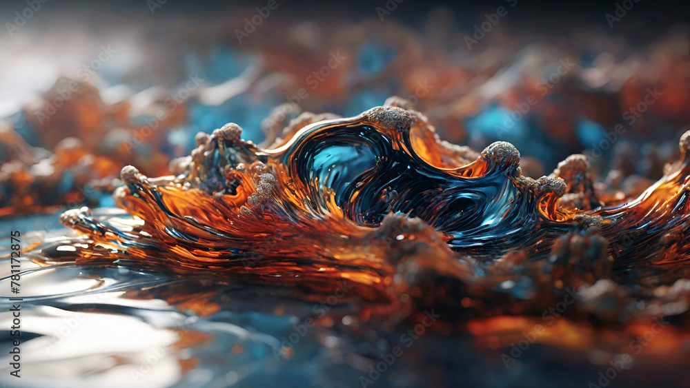 "Experience the beauty of the unseen with our AI platform's macro ...