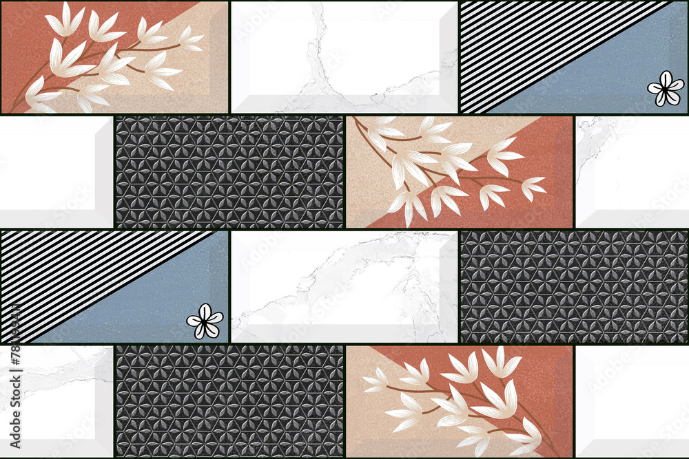 Ceramic Wall Tiles Design For Bathroom Wall and Living Room Wall Tiles ...