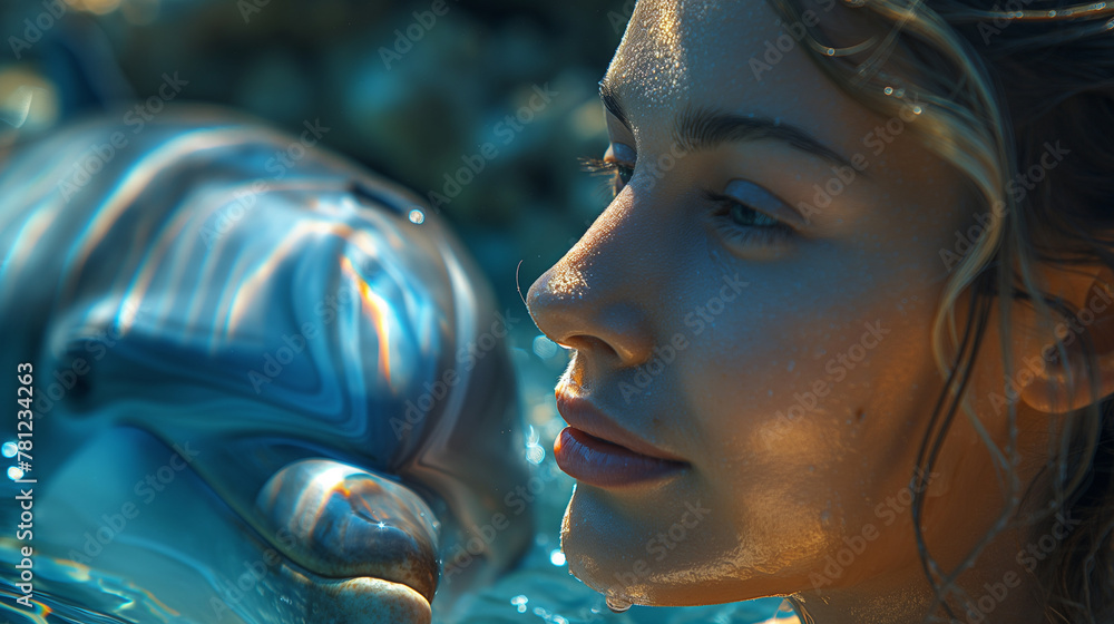 Eternal Memory: As they bid farewell to their aquatic companion, the ...