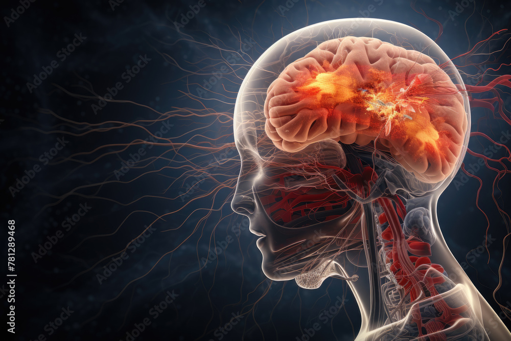 Explore the intricate effects of a stroke on the brain with this ...