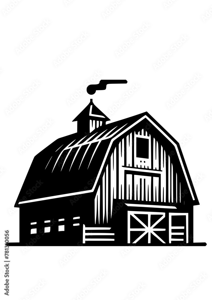 Vetor de Barn SVG Files | Barn SVG Cut Files | Farm vector files ...
