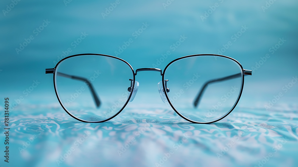 Eyeglasses, minimal wallpaper, an essential equipment in daily life for ...