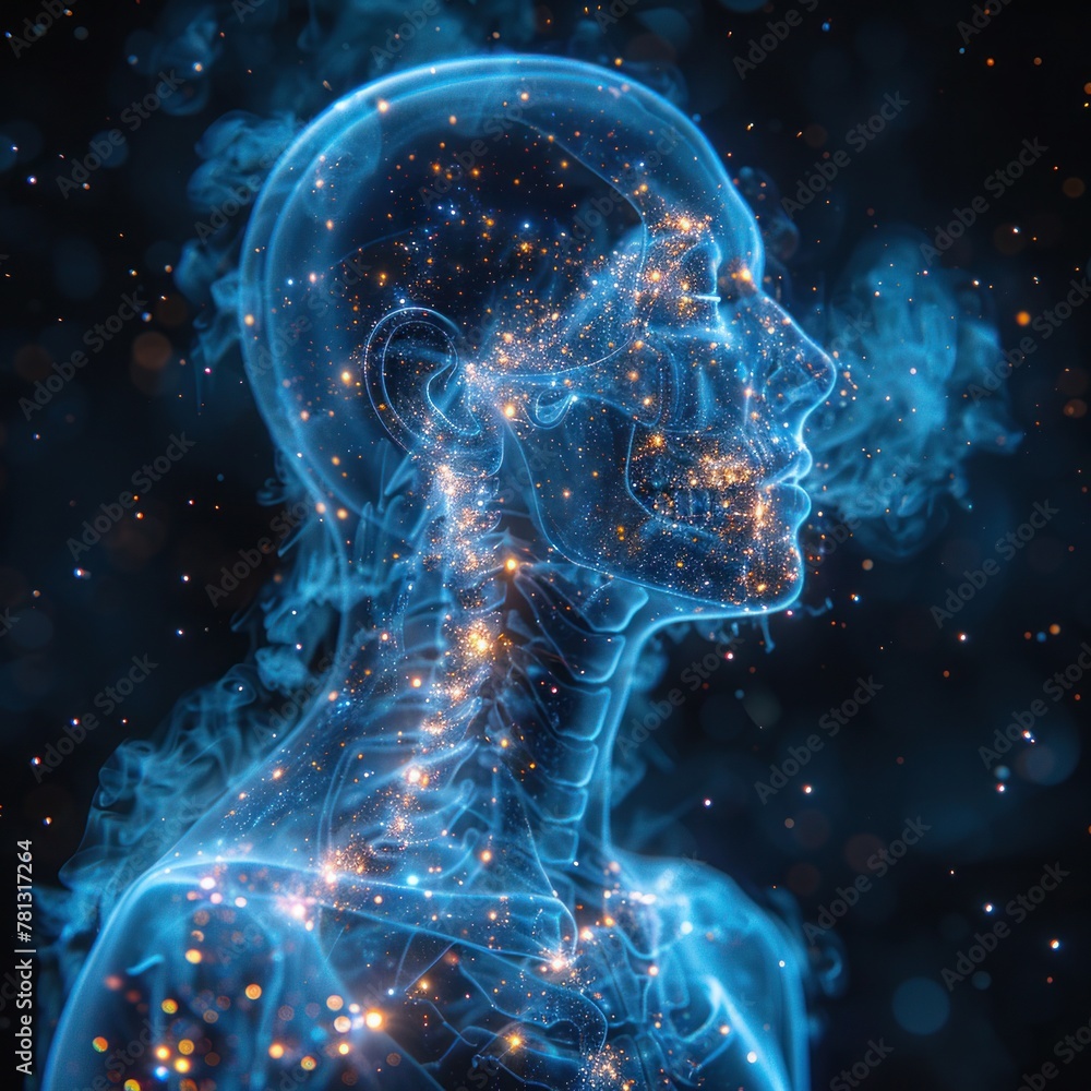 The Birth of a Vision depicts the emergence of a creative idea or ...