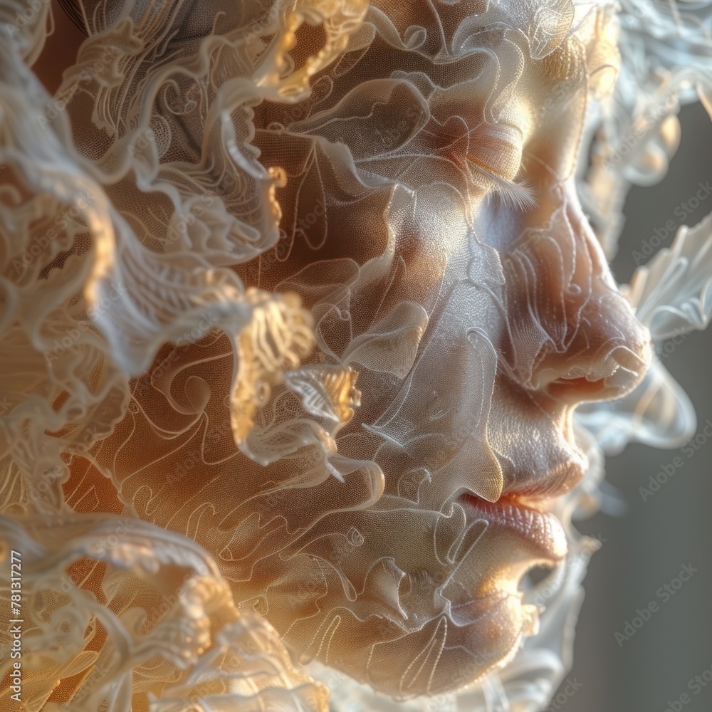 The Birth of a Vision depicts the emergence of a creative idea or ...