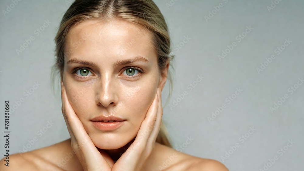 Portrait Close-up Picture of a Concerned and Caring White European ...