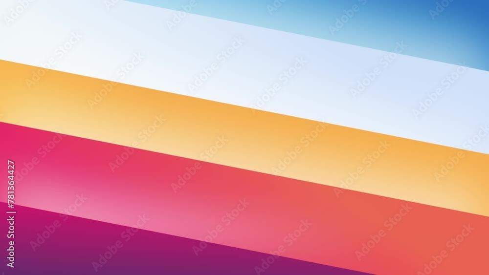 animation from wavy shapes filled colorful wavy shapes, 4K abstract ...