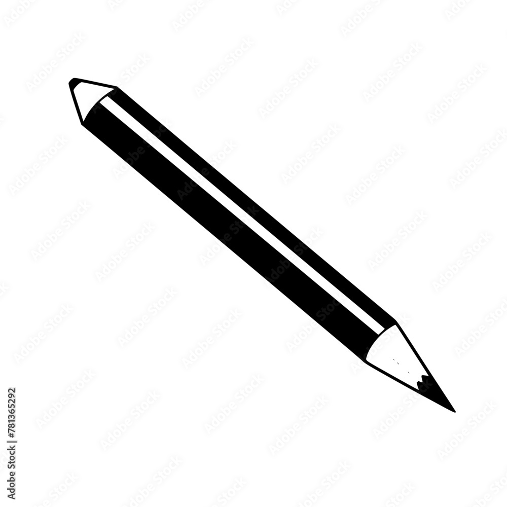 silhouette pencil, pencil vector, silhouette butterfly, jar vector ...