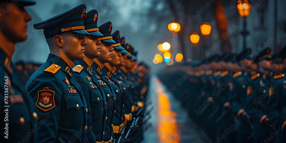 Awe Inspiring Military Parade Showcasing the Might and Discipline of ...