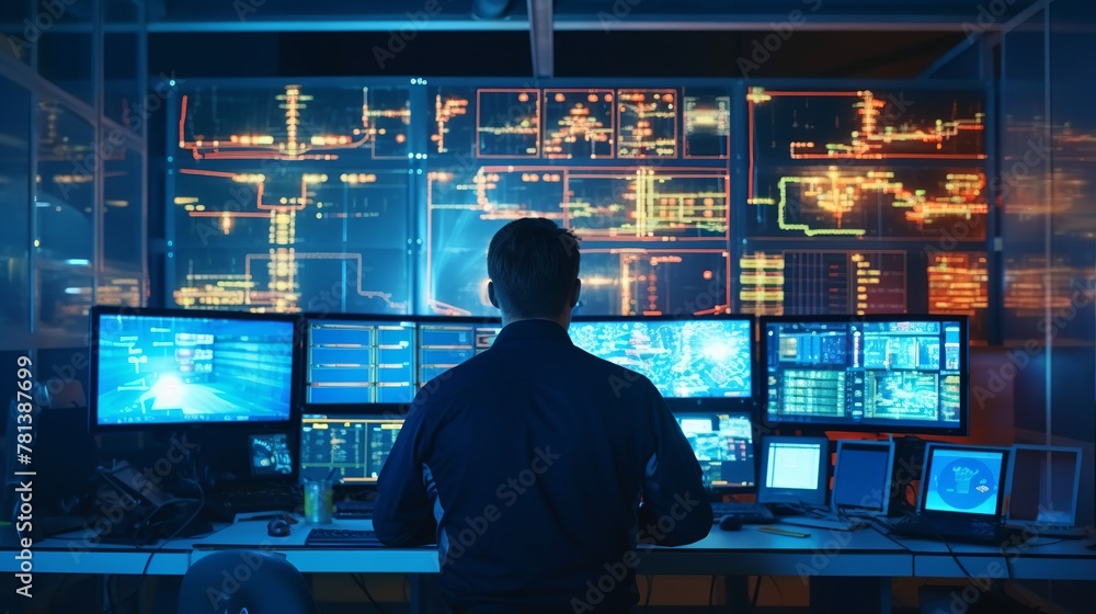 Rear back behind view portrait typing css analyzing cyberspace security ... Rear back behind view portrait typing css analyzing cyberspace security ...