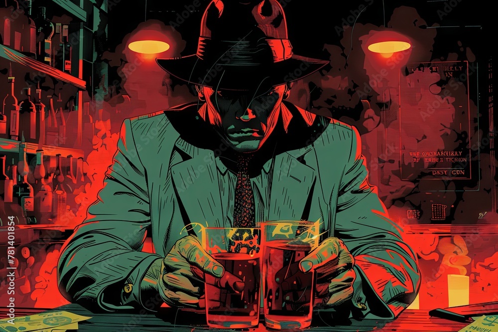 In a smoke-filled speakeasy, a charming rogue makes a deal with the ...