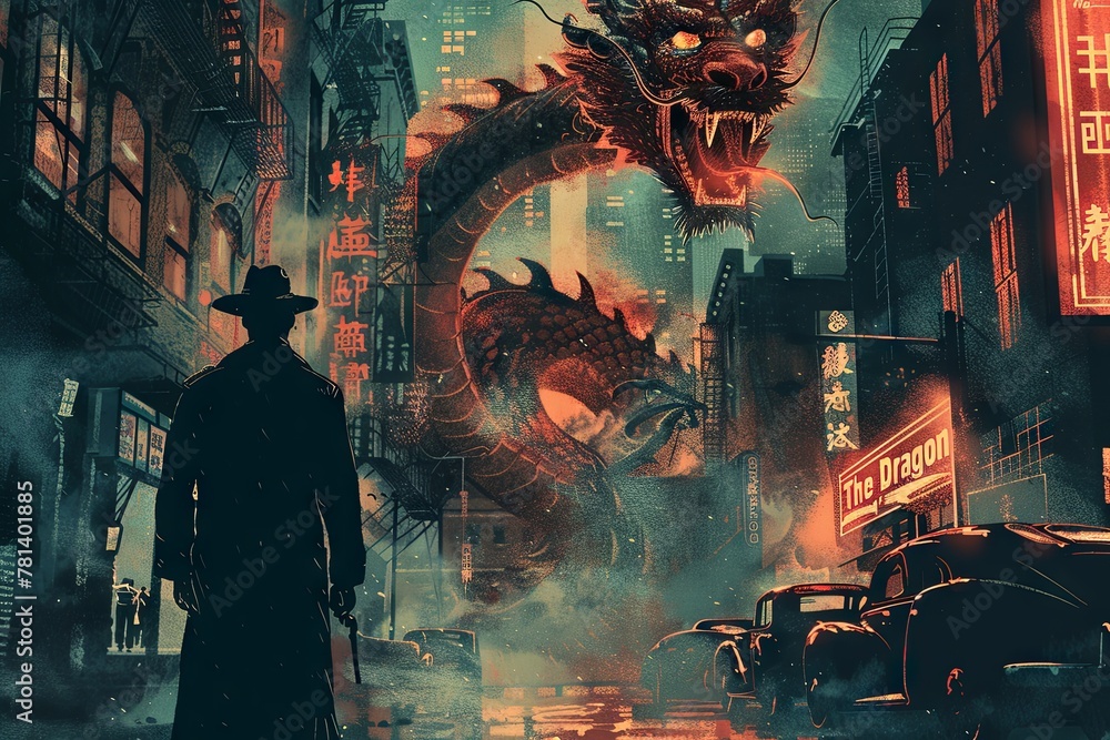 In the back alleys of Chinatown, a shadowy figure known as "The Dragon ...