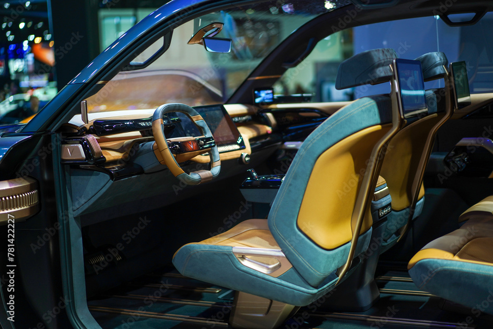 Bangkok, Thailand - April 5th, 2024: Vinfast VF Wild pickup truck ...