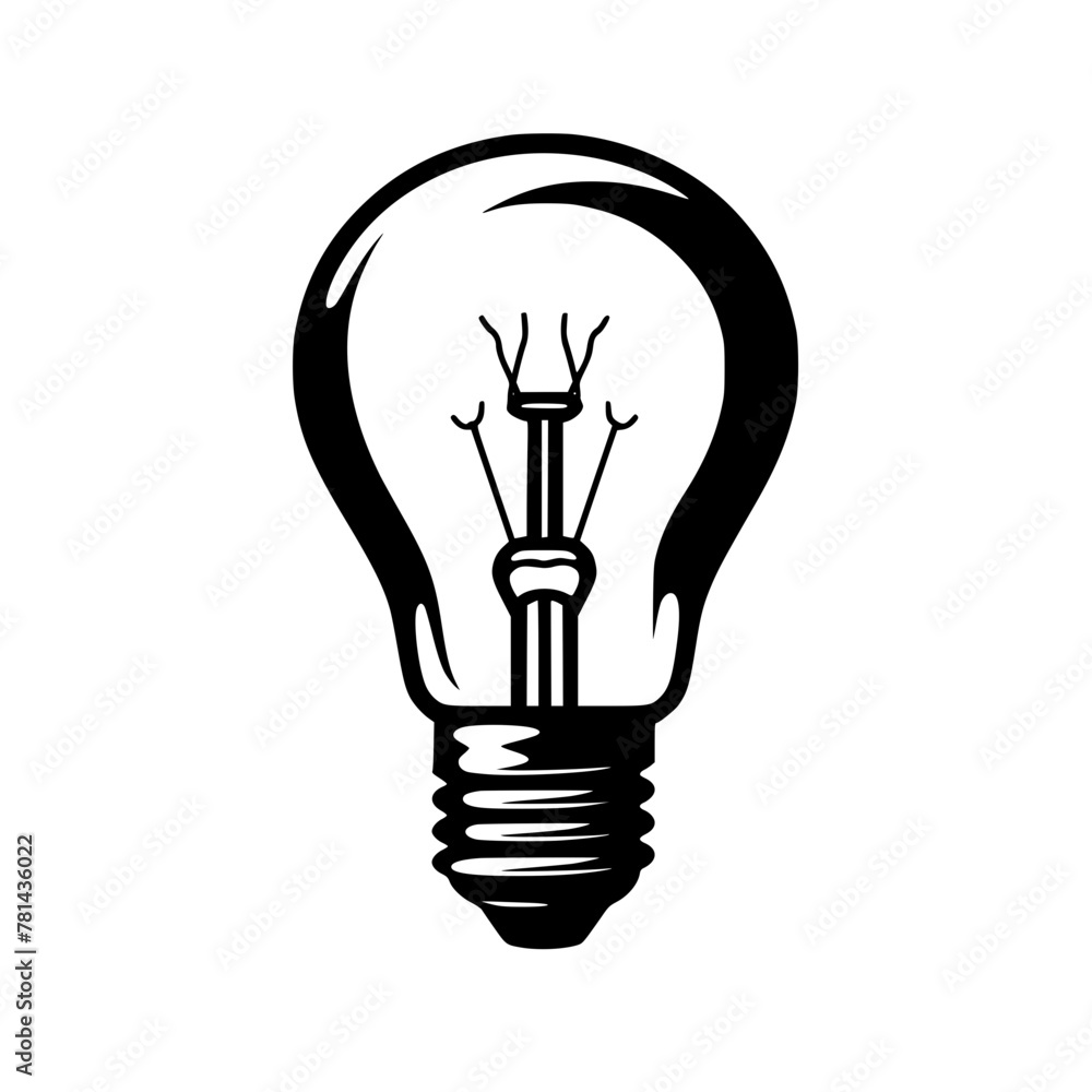 Light Bulb SVG, Bulb svg, Lightbulb svg, Light Bulb Vector, Light Bulb ...