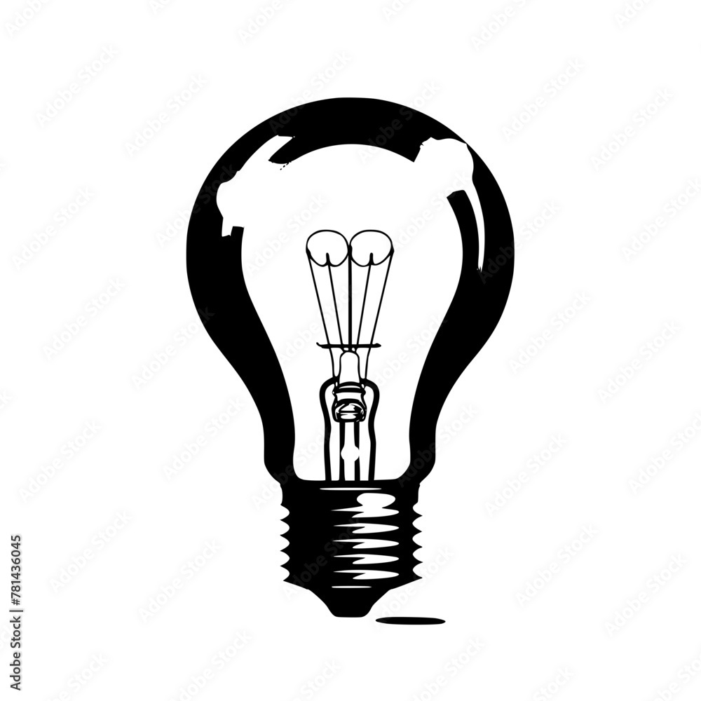 Light Bulb SVG, Bulb svg, Lightbulb svg, Light Bulb Vector, Light Bulb ...