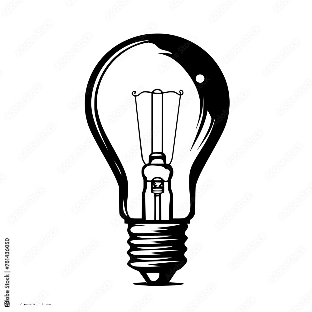 Light Bulb SVG, Bulb svg, Lightbulb svg, Light Bulb Vector, Light Bulb ...