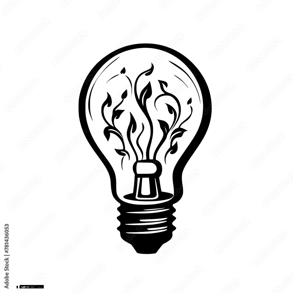 Light Bulb SVG, Bulb svg, Lightbulb svg, Light Bulb Vector, Light Bulb ...