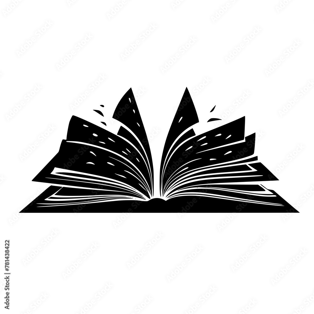 Book SVG Bundle, Book PNG Bundle, Book Clipart, Book Silhouette, Book ...