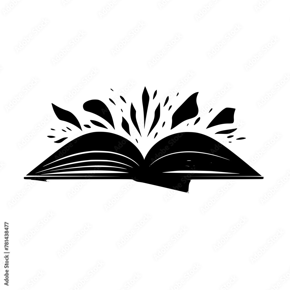 Book SVG Bundle, Book PNG Bundle, Book Clipart, Book Silhouette, Book ...