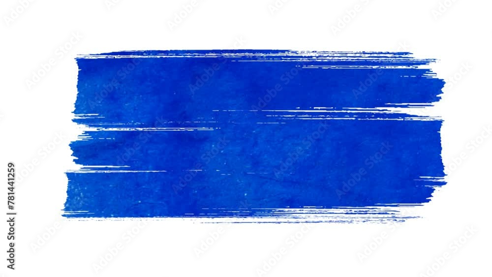 4k Paint Brush Wipe On and Off Transition - Video transition effect of ...