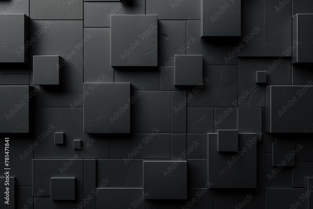 Create an aesthetically appealing backdrop with black as the main hue ...