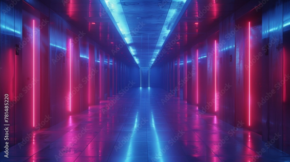 Elevate your SaaS online application with a hi tech login background ...